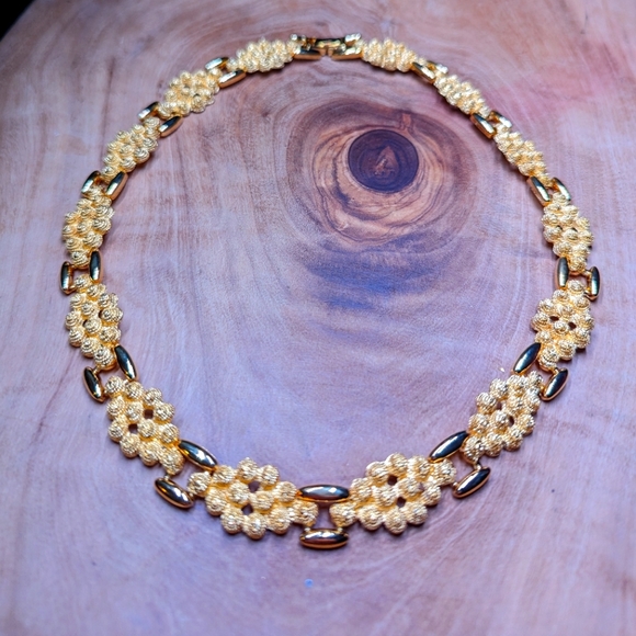 Jewelry | Vintage Gold Plate Mod Necklace | Poshmark